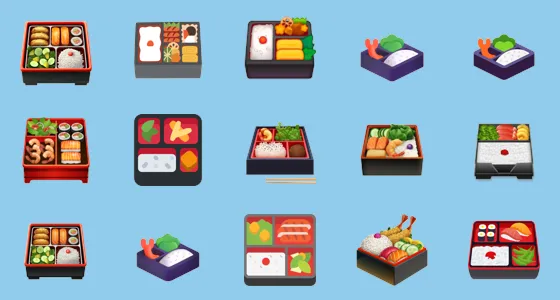 🍱 Bento Box Emoji