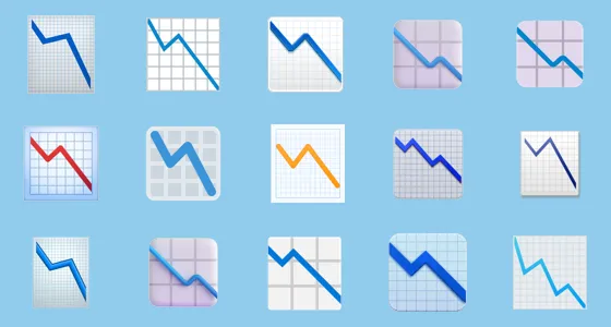 📉 Chart With Downwards Trend Emoji