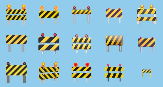 🚧 Construction Sign Emoji