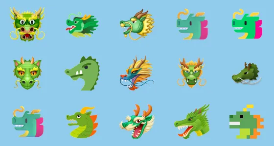 🐲 Dragon Face Emoji