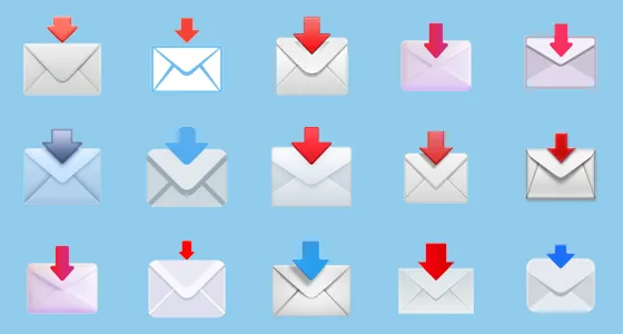📩 Envelope With Downwards Arrow Above Emoji