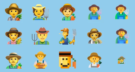 🧑‍🌾 Farmer Emoji