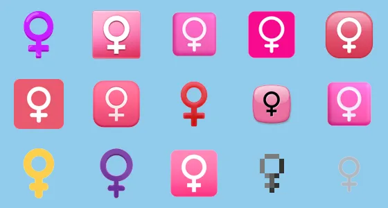 ♀️ Female Sign Emoji