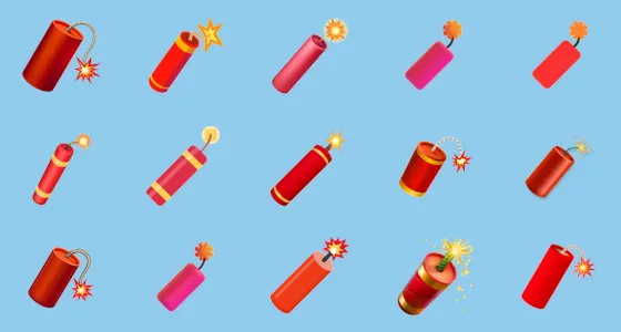 🧨 Firecracker Emoji