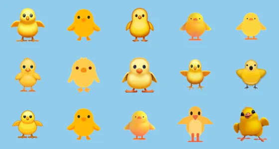 🐥 Front-Facing Baby Chick Emoji