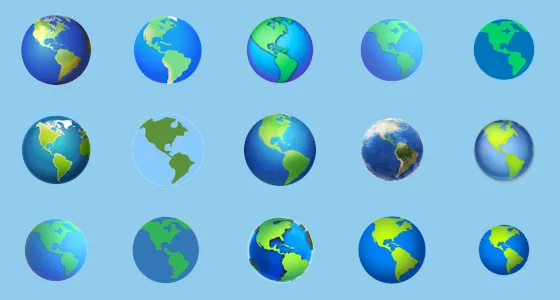 🌎 Earth Globe Americas Emoji