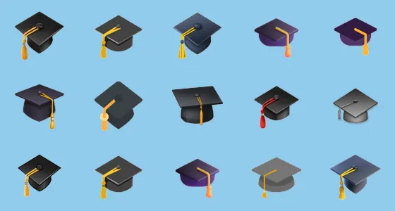 🎓 Graduation Cap Emoji