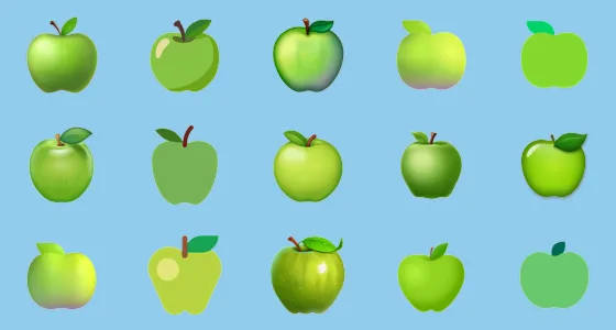 🍏 Green Apple Emoji