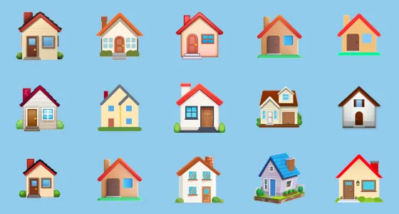 🏠 House Building Emoji