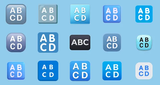 🔠 Input Symbol For Latin Capital Letters Emoji