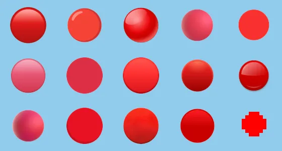 🔴 Large Red Circle Emoji