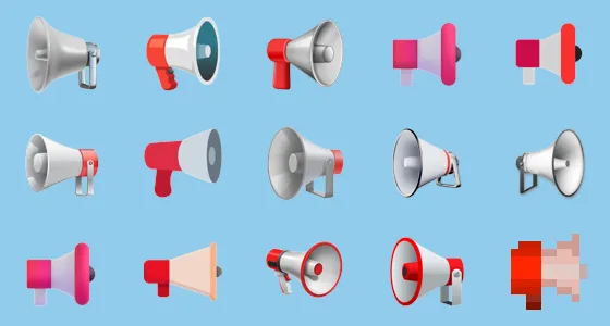 📢 Public Address Loudspeaker Emoji