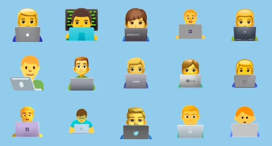 👨‍💻 Man Technologist Emoji