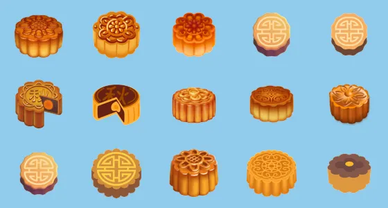 🥮 Moon Cake Emoji