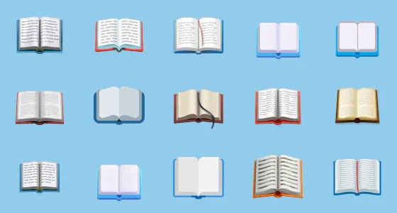 📖 Open Book Emoji