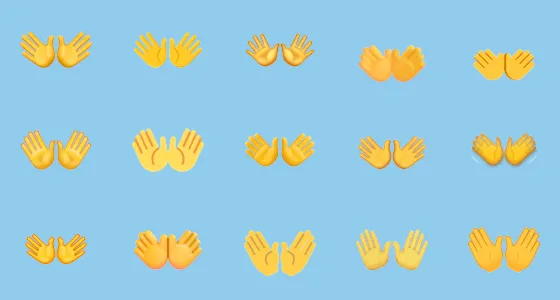 👐 Open Hands Sign Emoji