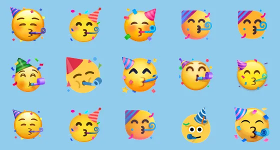 🥳 Face With Party Horn And Party Hat Emoji