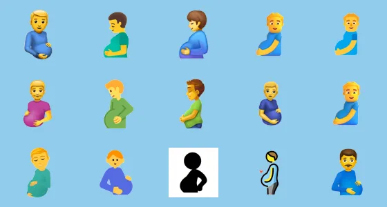 🫃 Pregnant Man Emoji