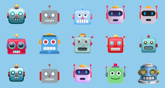 🤖 Robot Face Emoji
