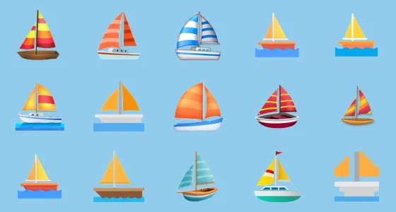 ⛵ Sailboat Emoji