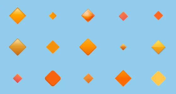 🔸 Small Orange Diamond Emoji