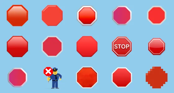 🛑 Octagonal Sign Emoji