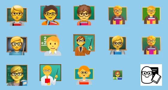 🧑‍🏫 Teacher Emoji