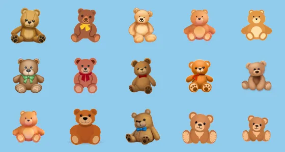 🧸 Teddy Bear Emoji