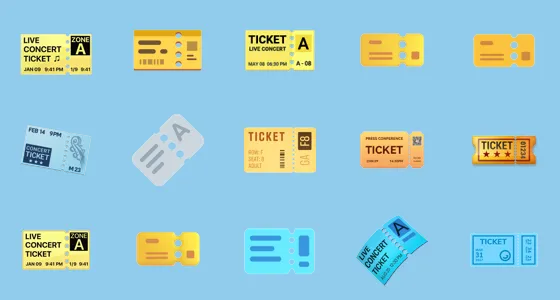🎫 Ticket Emoji