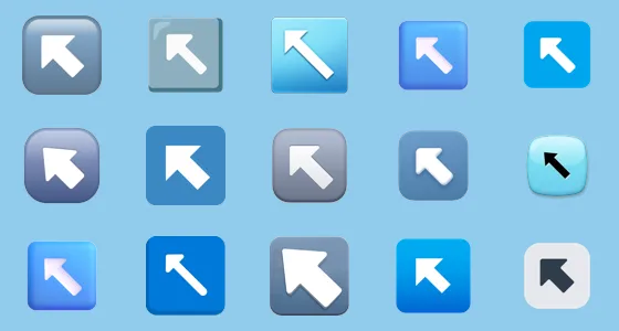 ↖️ North West Arrow Emoji