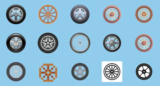 🛞 Wheel Emoji