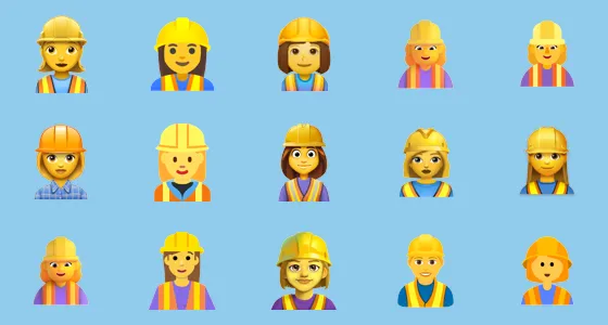 👷‍♀️ Woman Construction Worker Emoji