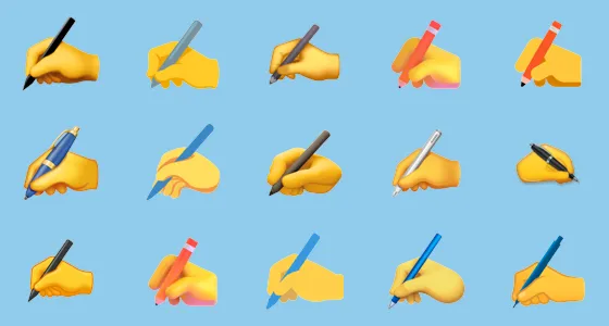 ️ Writing Hand Emoji ️ Writing Hand Emoji